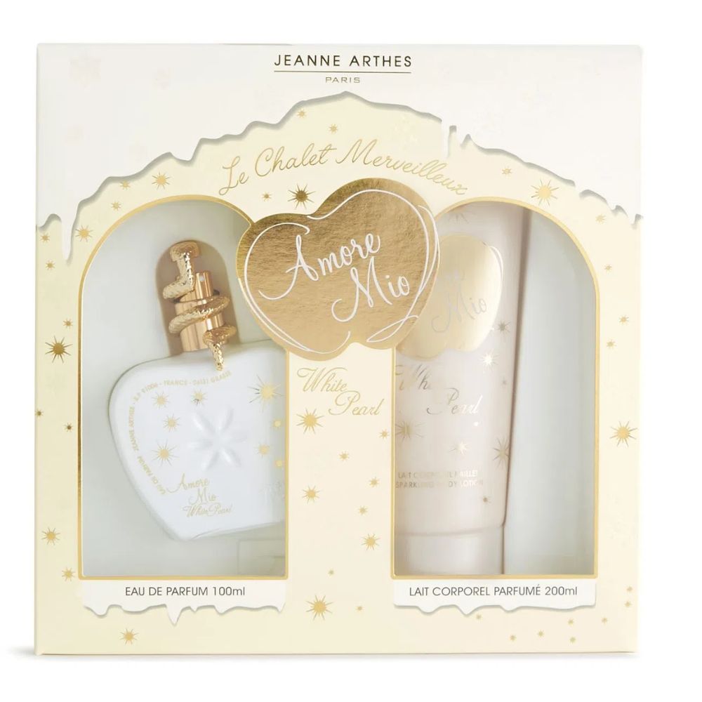 Jeanne Arthes Fragrancia Estuche Amore Mio White Pearl Edp 100 Ml + Lo ...
