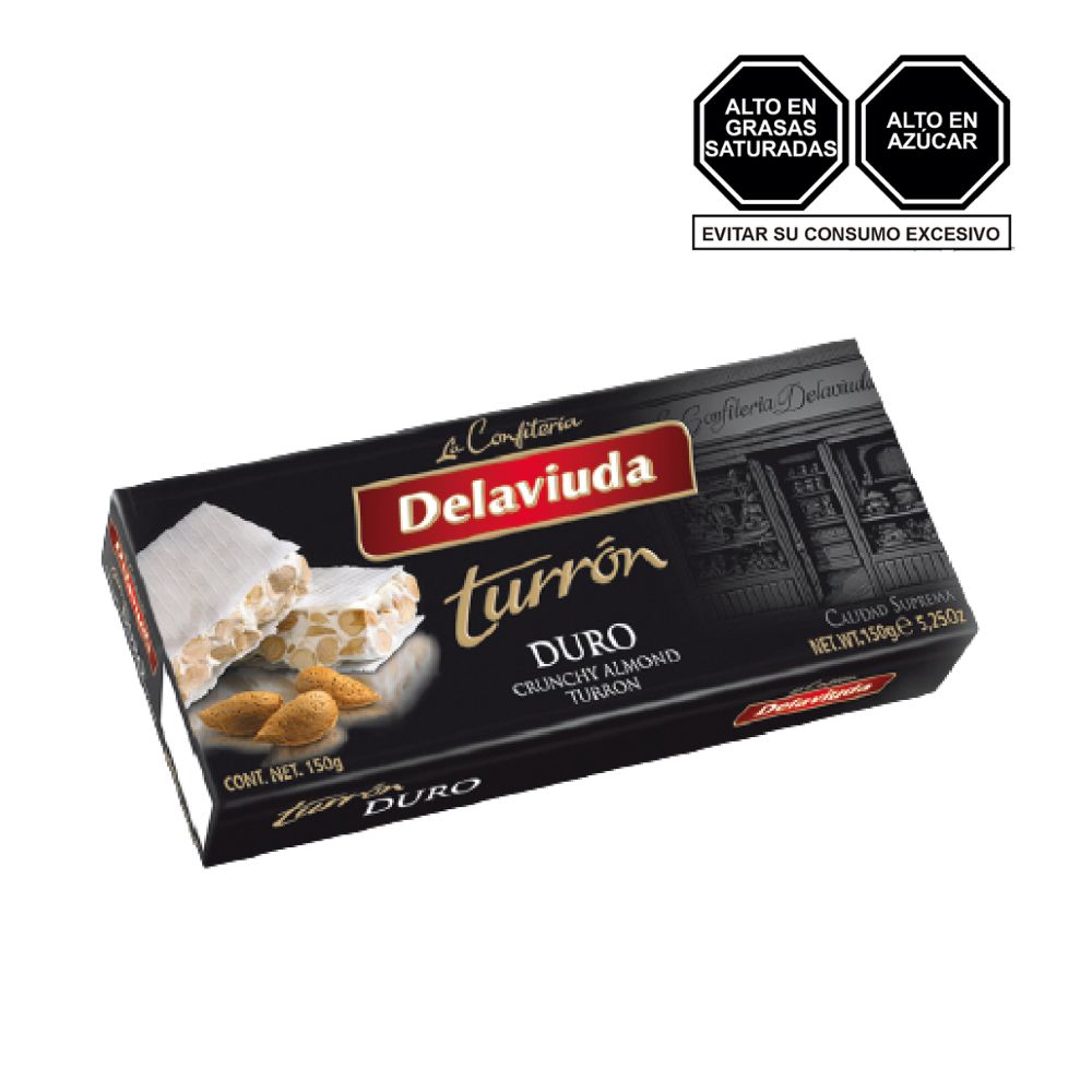 DELAVIUDA TURRÓN DURO 150 Gr – Pharmax