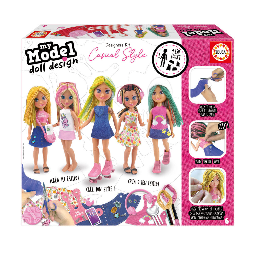 EDUCA MY MODEL.DOLL DESIGN CASUAL – Pharmax