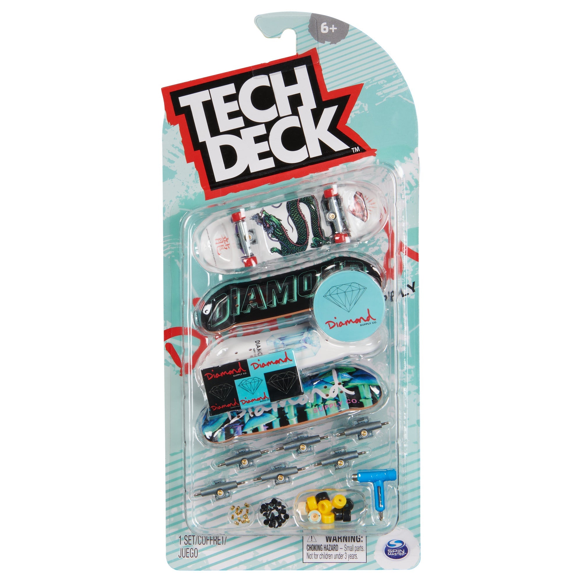 TECH DECK PACK X4 PATINETA PARA DEDOS SURTIDO – Pharmax